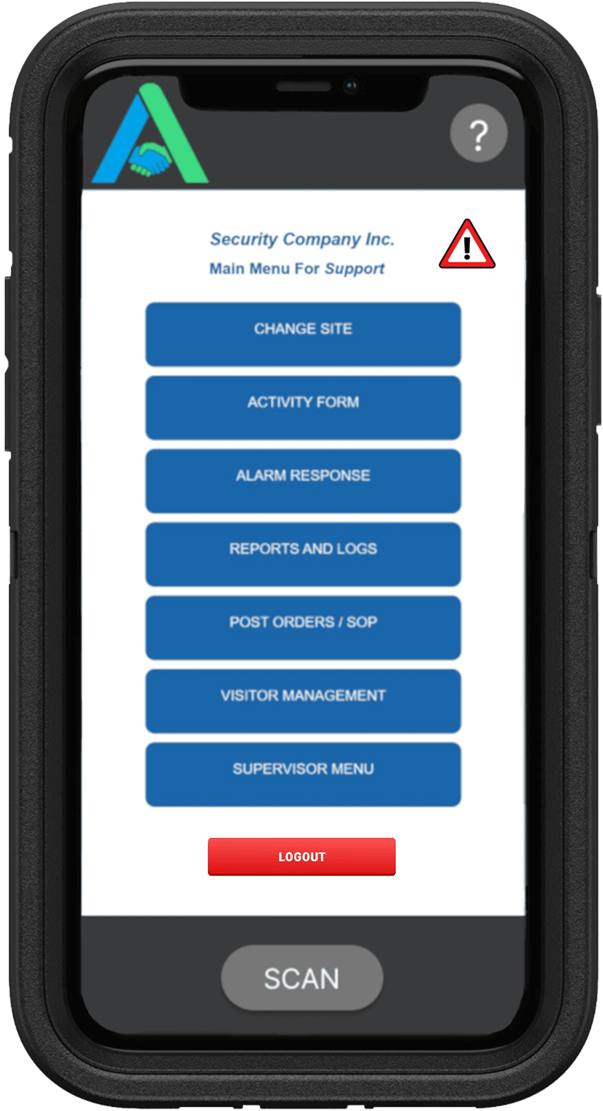 Security Guard Workforce Management System Software and App
